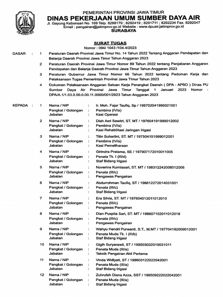 SPT Komir 1 2023 | PDF