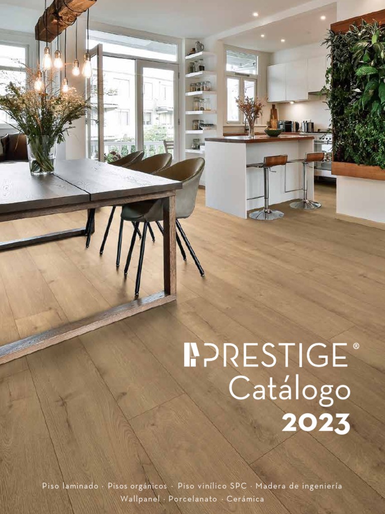 Catálogo Pisos Prestige 2023 | PDF | Madera | Laminado (metalmecánica)