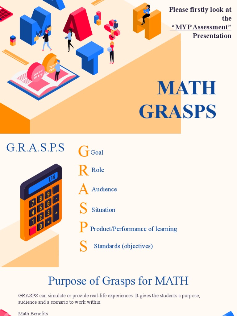 ExcitedEducator MATH Assessment - GRASPS | PDF | Mathematics | Science