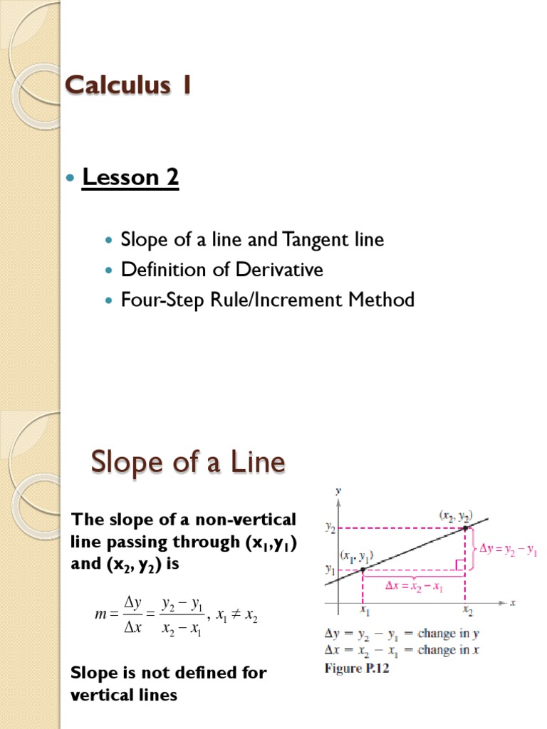 (CALENG1) The Derivative (Four-Step Rule) - With Annotations | PDF (CALENG1) The Derivative (Four-Step Rule) - With Annotations | PDF