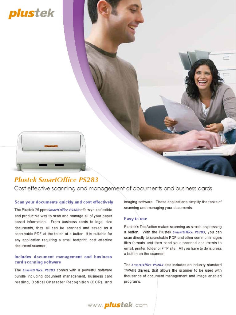 Plustek | PDF | Image Scanner | Computer Engineering