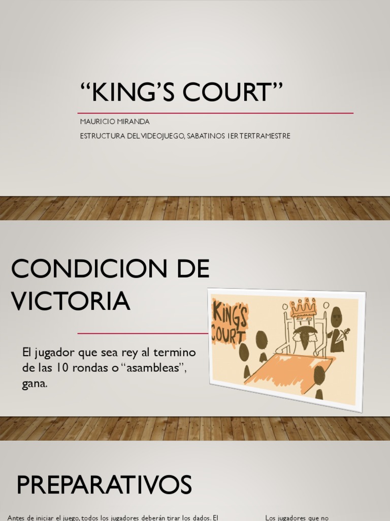 Kings Court | PDF | Juego de azar