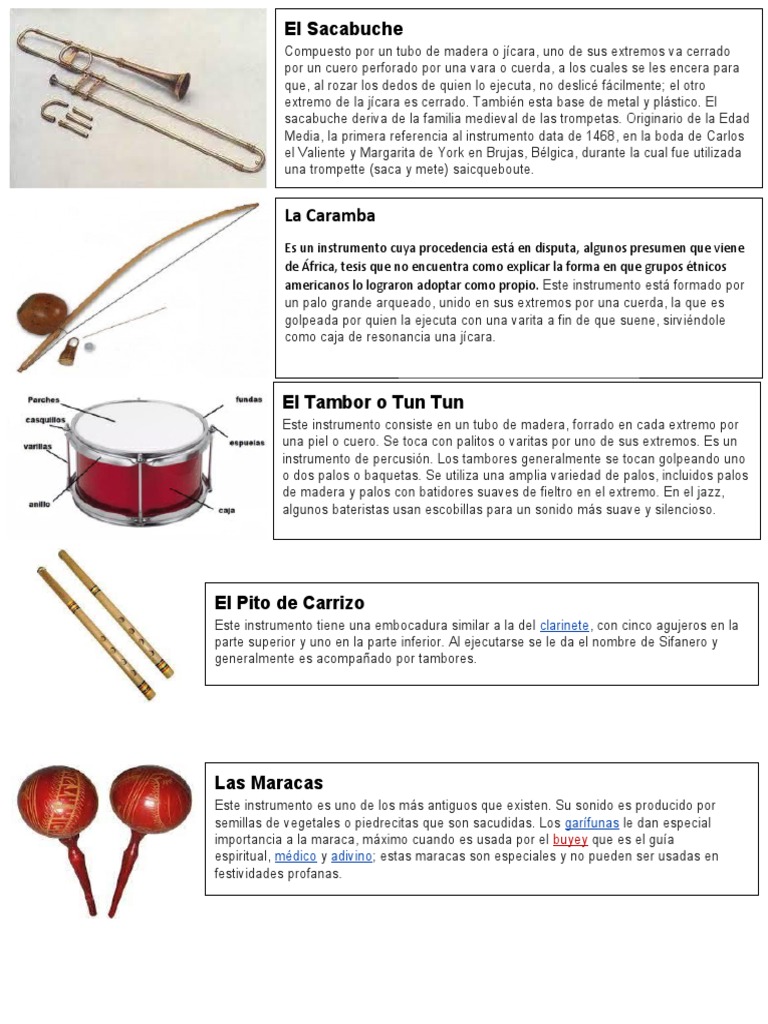 Instrumentos Autoctonos de Honduras | PDF