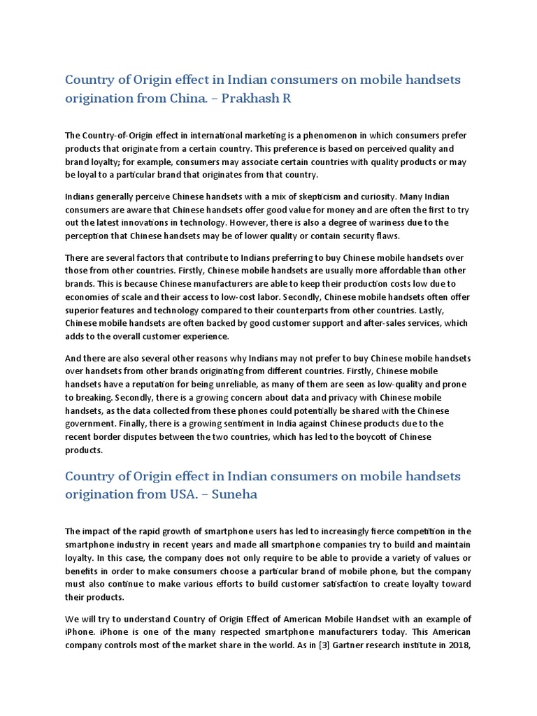 IMM - GRP Project | PDF | Brand | Smartphone