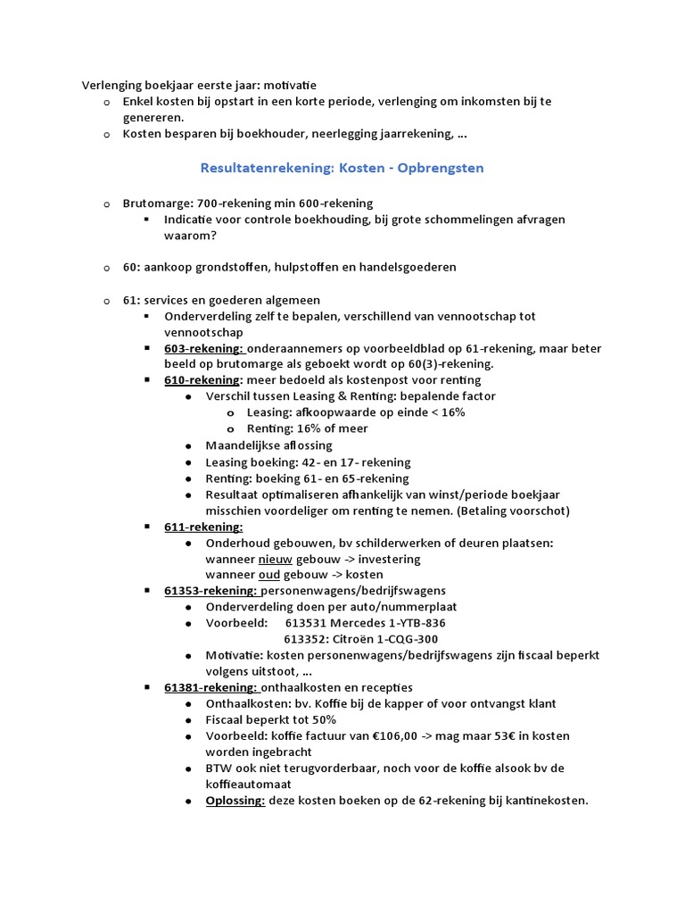 Samenvatting Les 2 | PDF