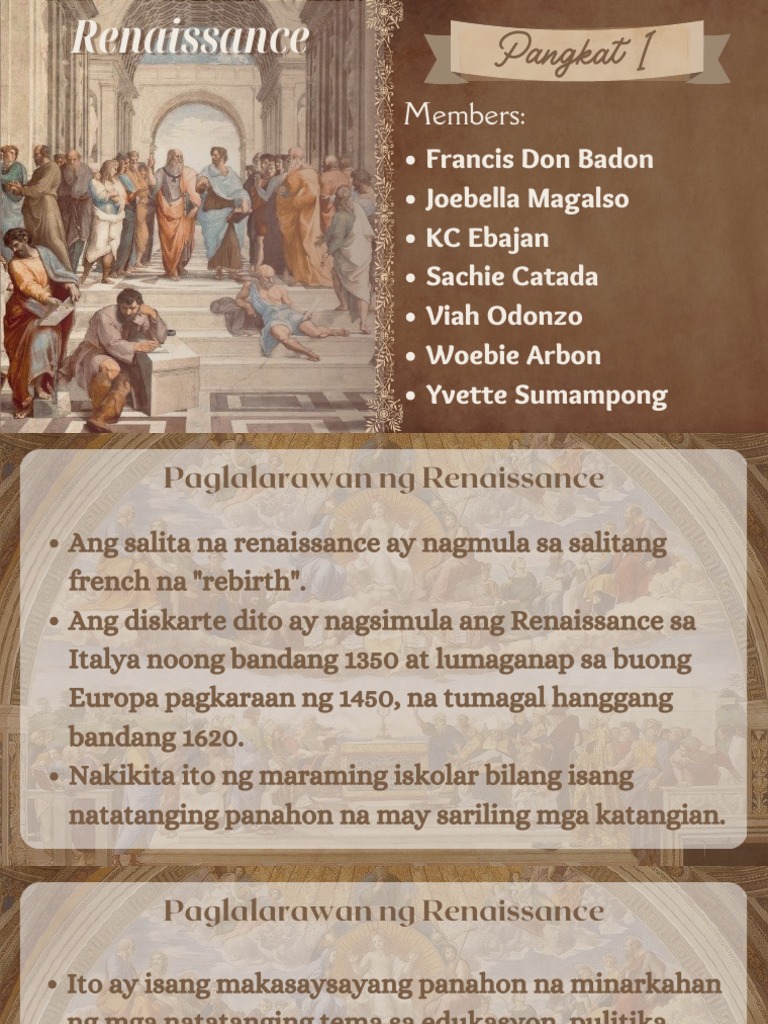 Pangkat 1 Renaissance 3 | PDF