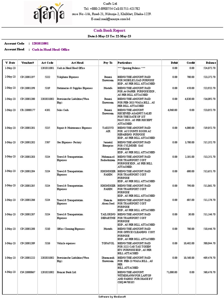 Crystal Report Viewer Pdf Debits And Credits Expense