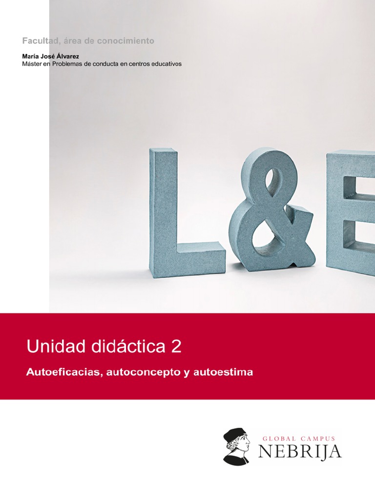 Tema 2 Autoconcepto, Autoeficacia y Autoestima | PDF | Autoeficacia | Autoestima