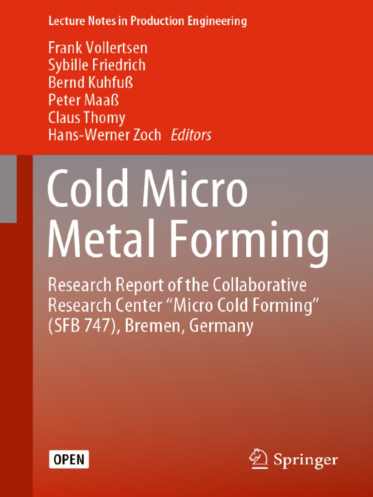 Cold Micro Metal Forming | PDF