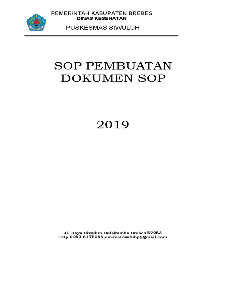 DRAF SOP BARU Pembuatan Sop | PDF