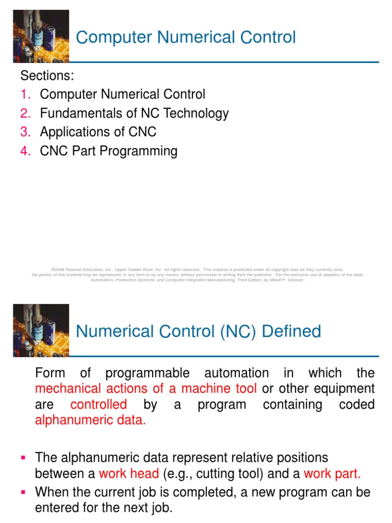 03 - Computer Numerical Control | PDF | Numerical Control | Computer Programming