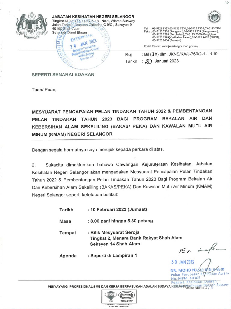 16. MESYUARAT PENCAPAIAN PELAN TINDAKAN TAHUN 2022 & PEMBENTANGAN PELAN ...