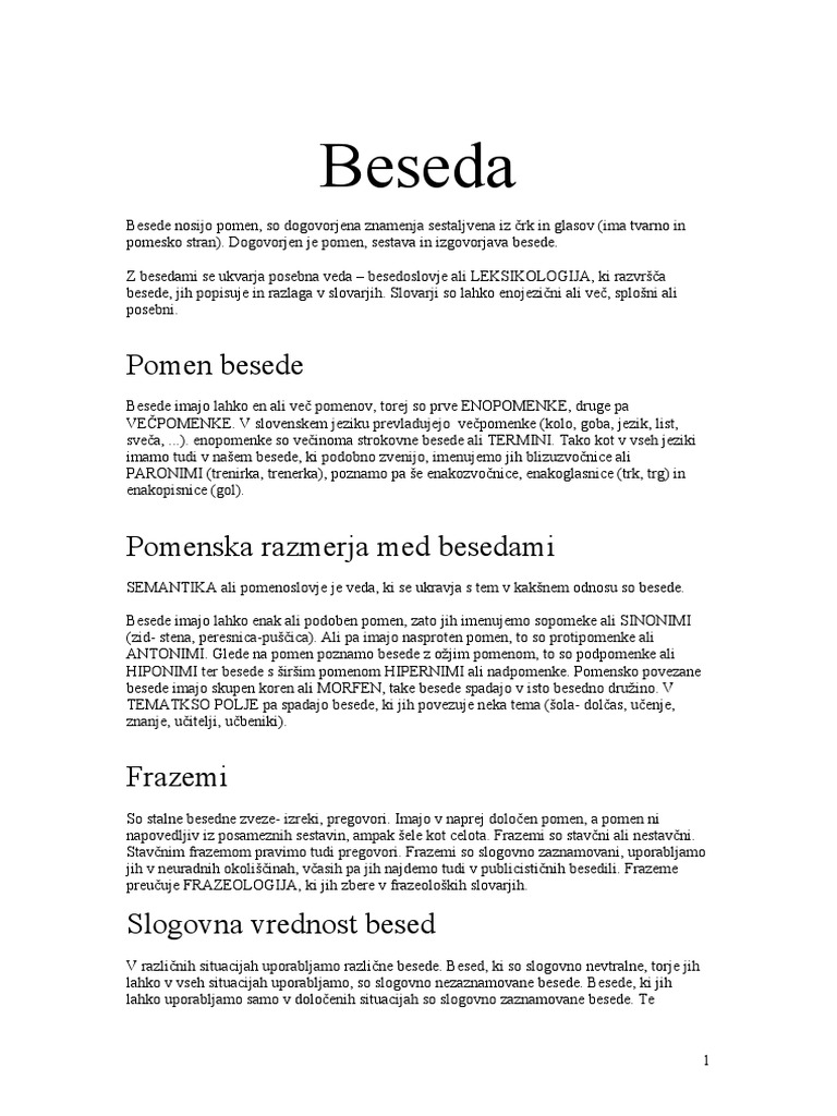 Slo Sns 2 Letnik 03 | PDF