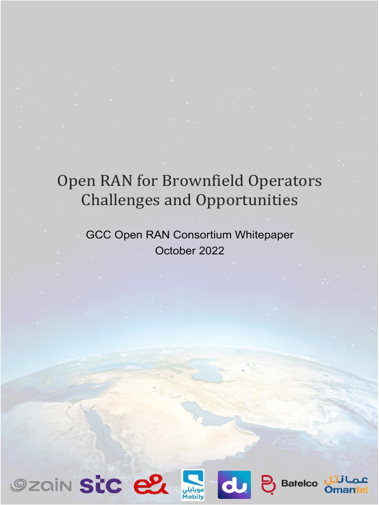 Open RAN For Brownfield Operators Challenges and Opportunities 2023-02-13 20-45-35 | PDF | Cloud ...