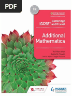 Cambridge IGCSE® and O Level Additional Mathematics Coursebook (Second Edition) | PDF