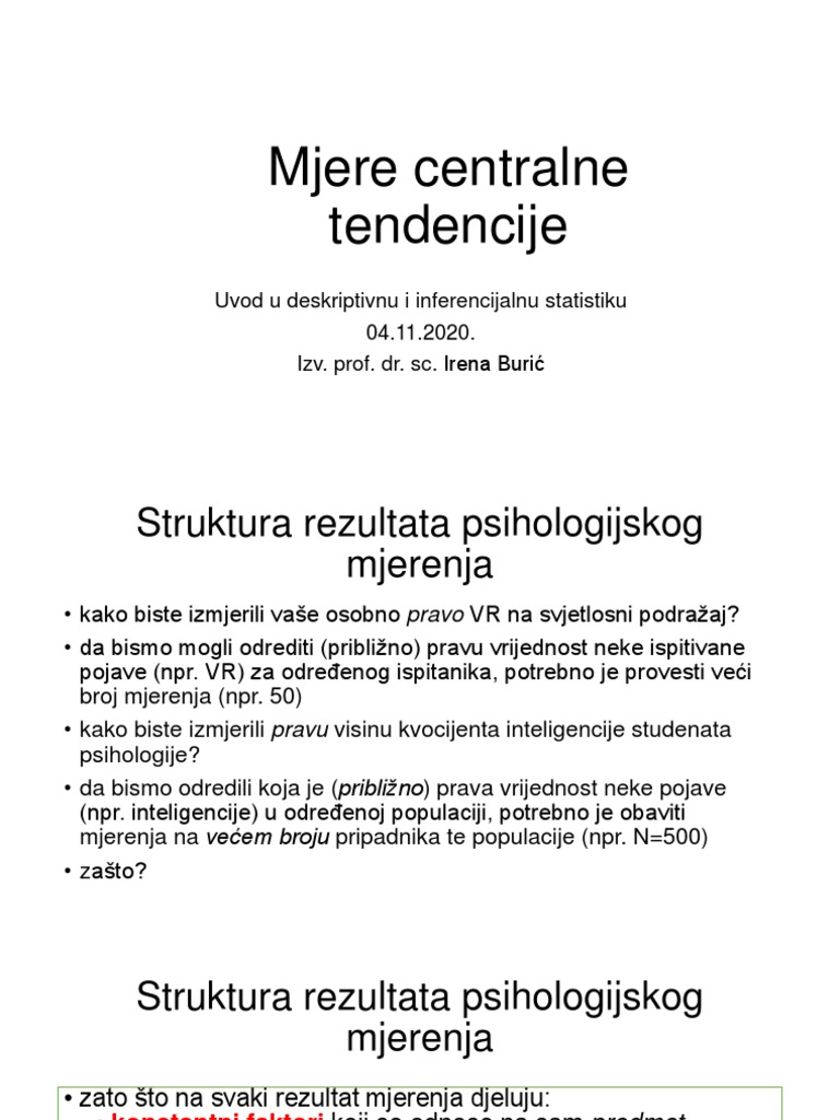 Predavanje 4 | PDF