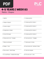 LKG Tracing & Coloring Worksheets | PDF