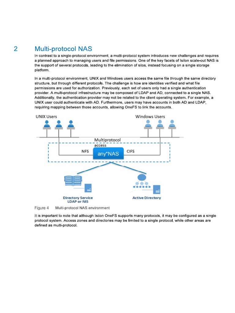 Onefs - Multi-Protocol NAS | PDF