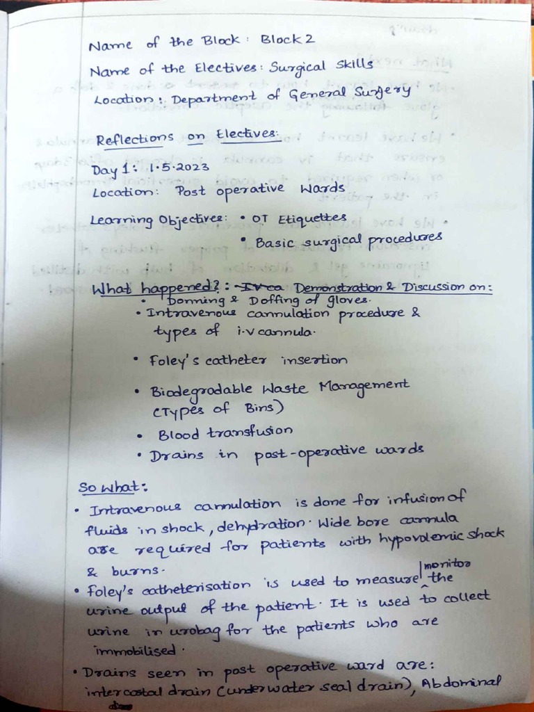 Surgery Electives | PDF
