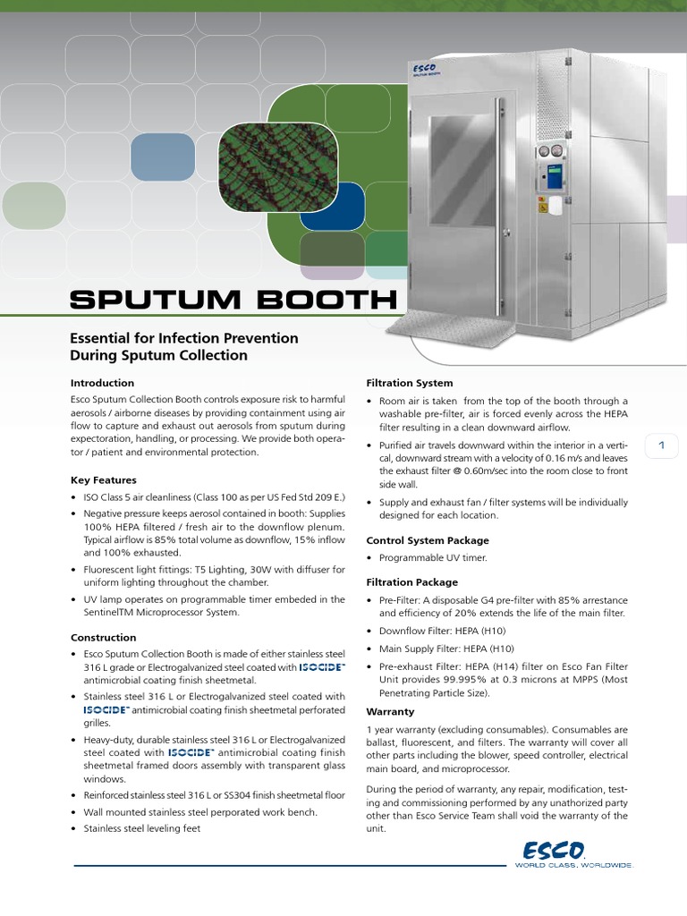 Sputum - Booth - Sellsheet - A4 - VB - LR | PDF