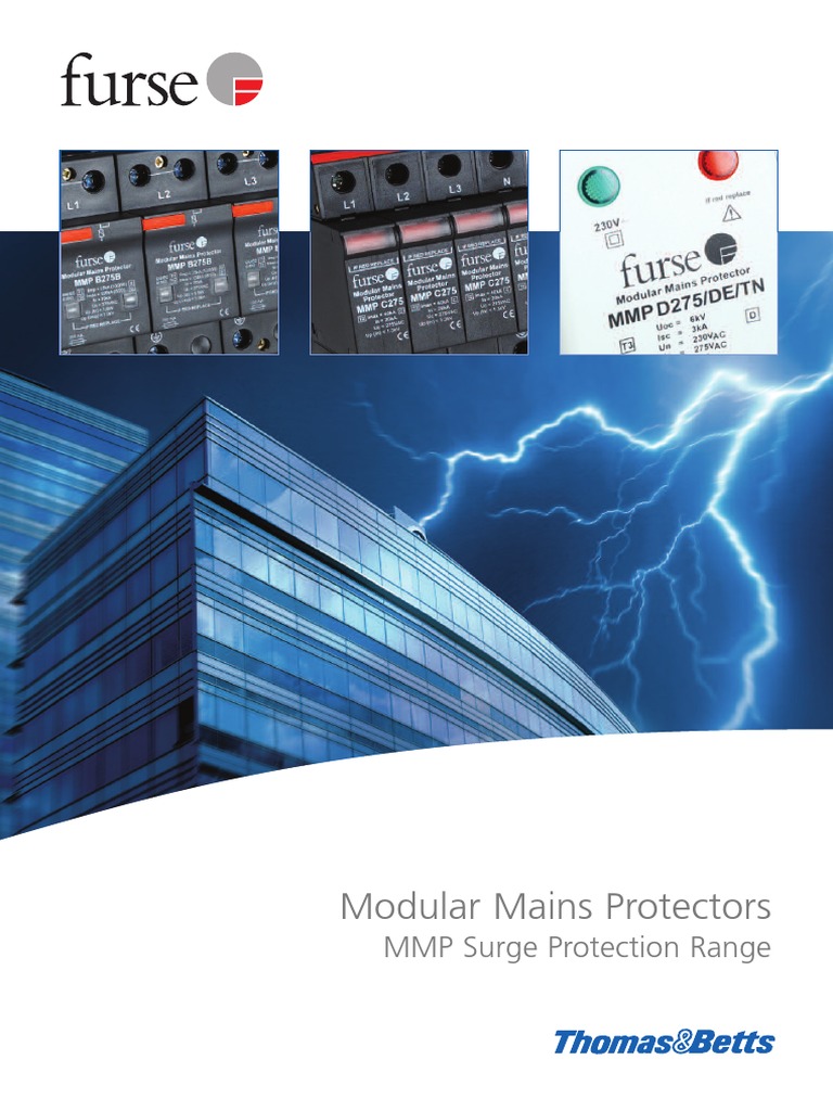 ESP Modular Mains Protectors | PDF | Electrical Wiring | Electric Power
