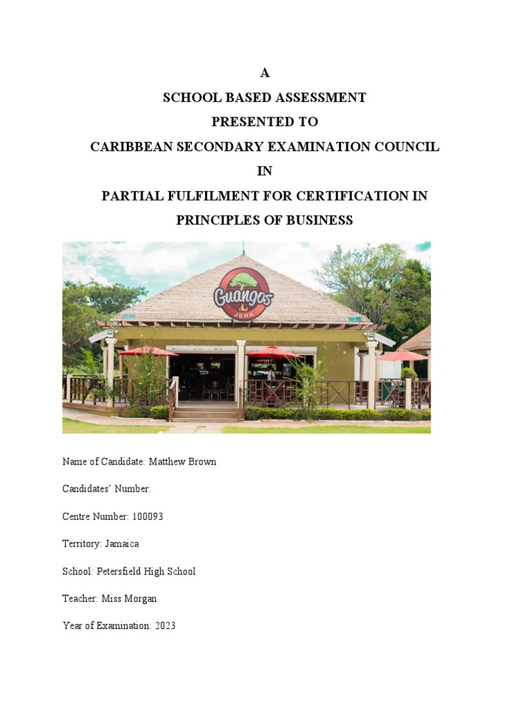 Matthew Brown POB SBA | PDF | Behavior | Marketing