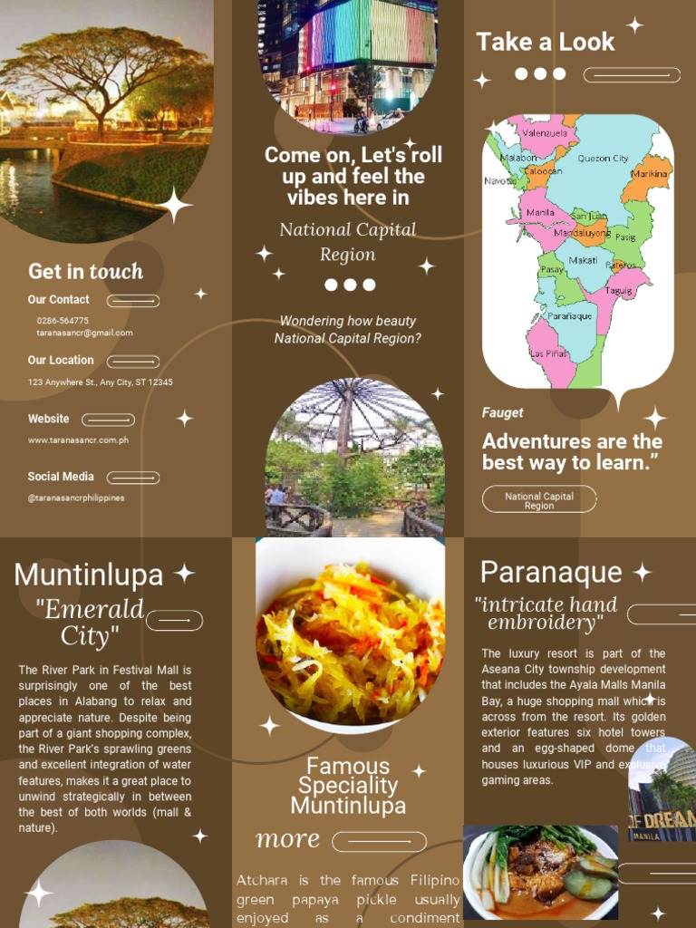 National Capital Region Travel Brochure | PDF | Asian Cuisine | Food ...