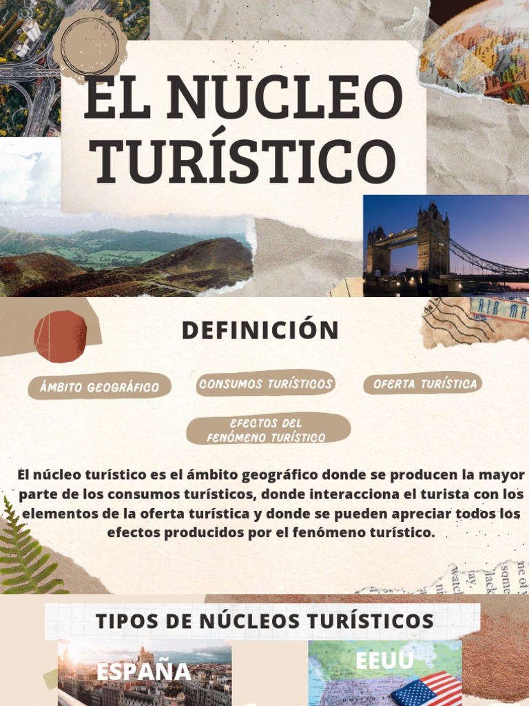 Definición y Tipos de Núcleos Turísticos | PDF