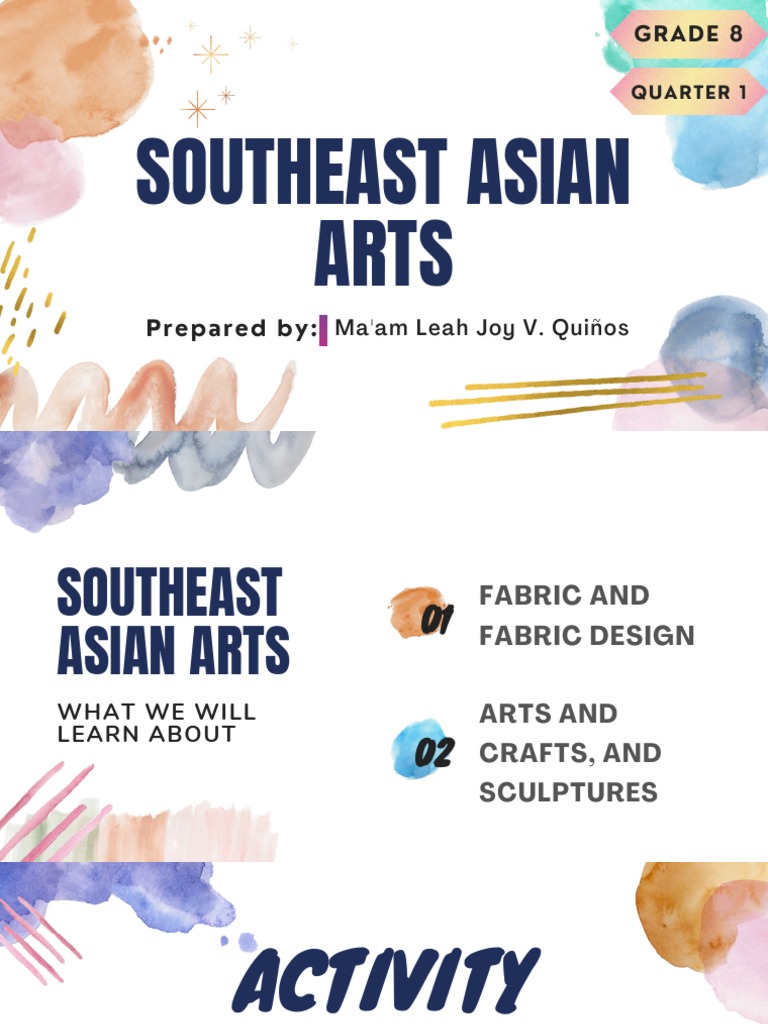 Southeast Asian Arts for Grade 8 | PDF | Weaving | Textiles