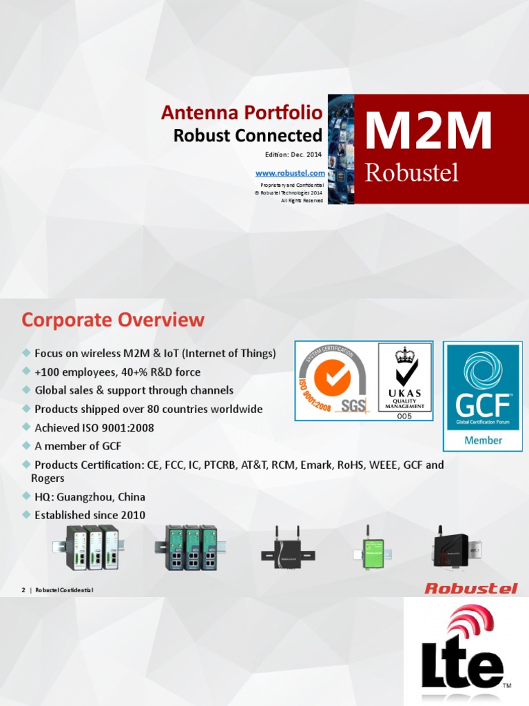 Antenna Solutions for IoT & M2M | PDF | Antenna (Radio) | 4 G