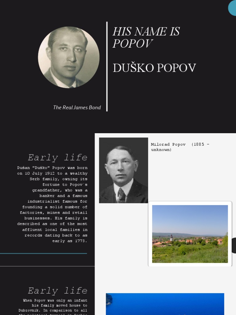 Dusko Popov | PDF | World War II