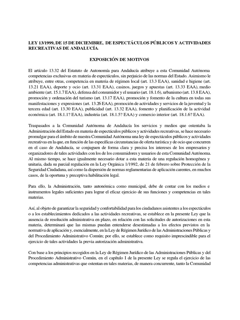 Lepara Andalucia | PDF | Law