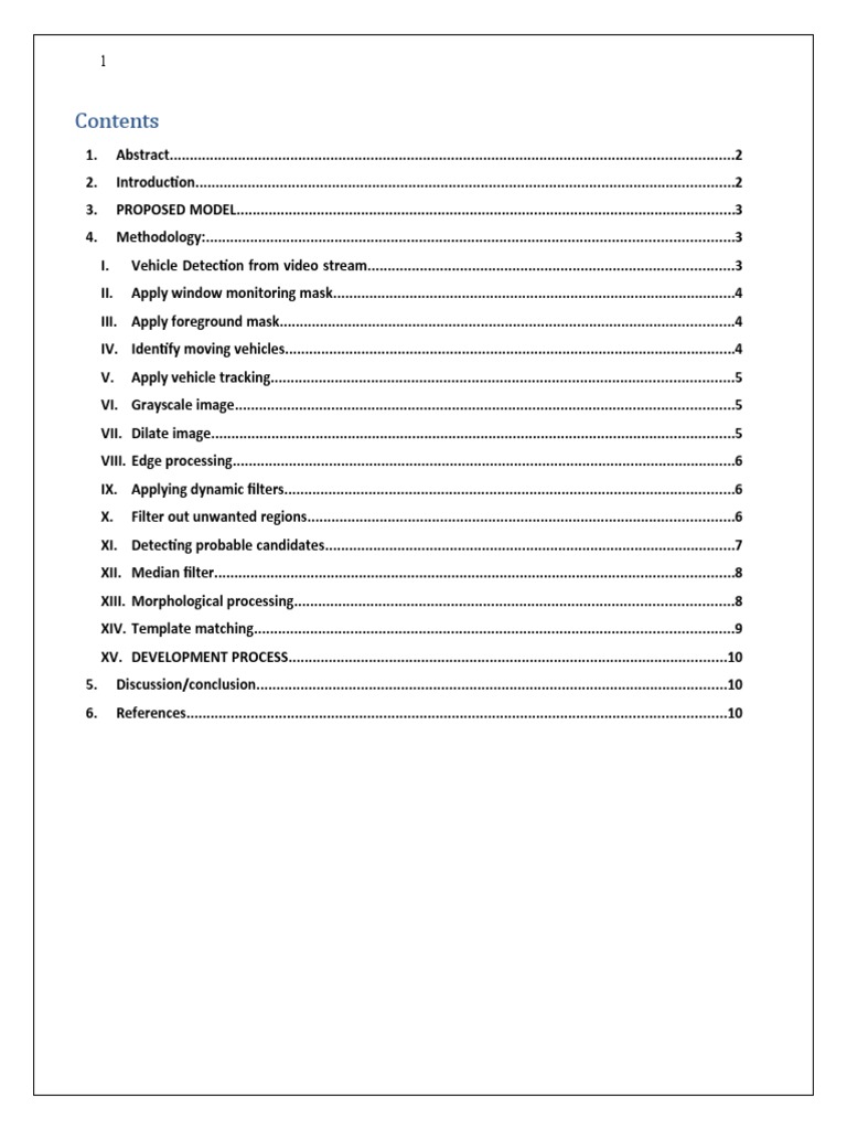 Dip Report | PDF | Image Segmentation | Computer Vision