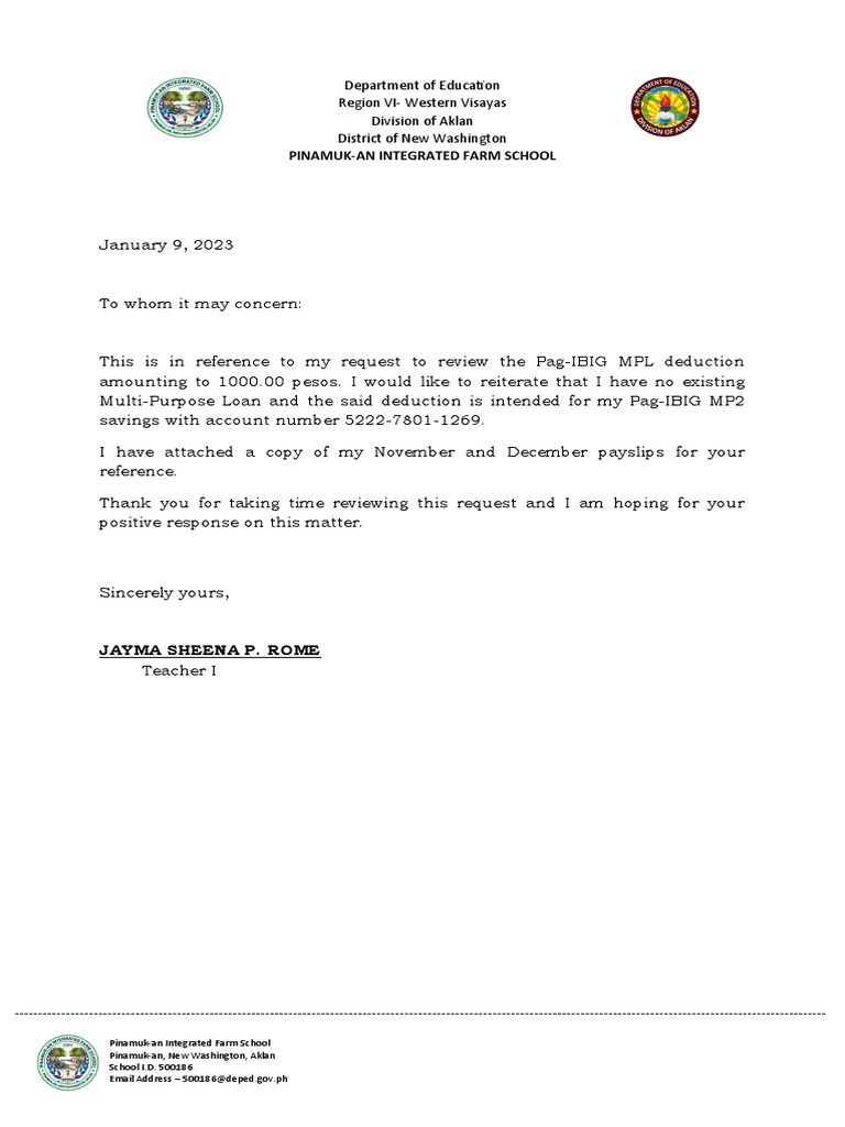 Request-Letter-Mam-Jayma Final | PDF