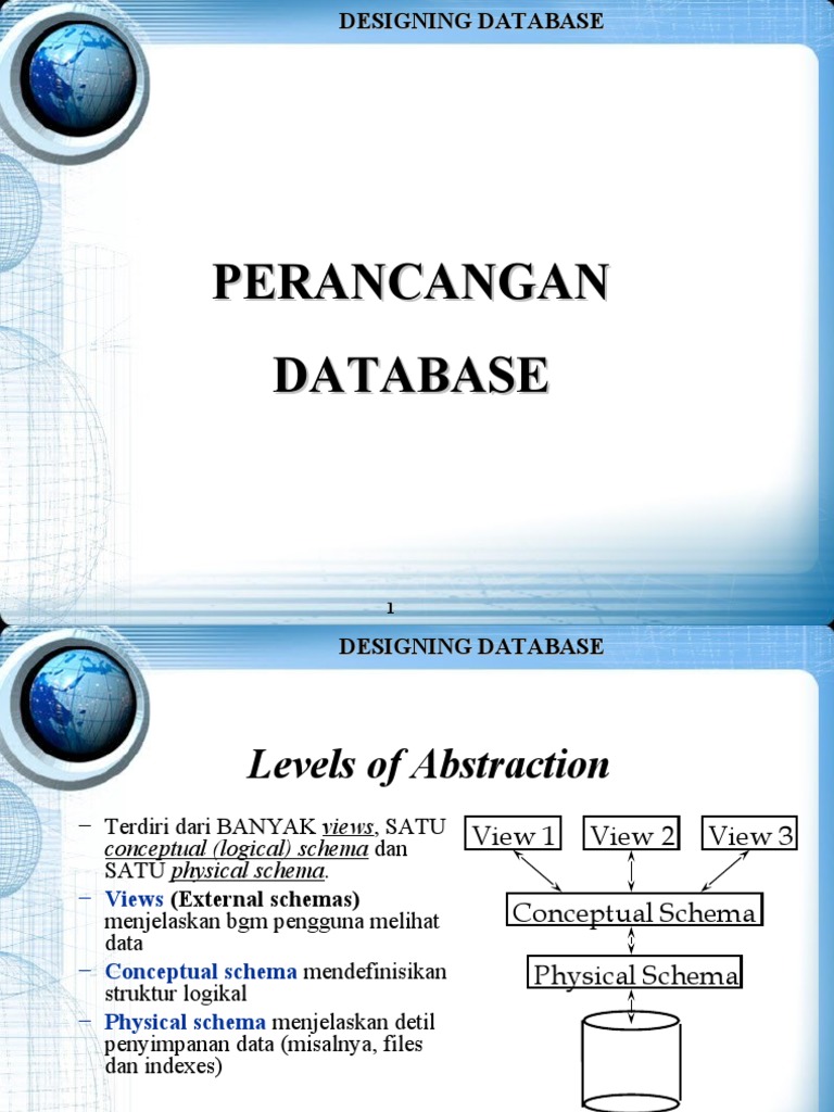 Database Design | PDF | Pengelolaan Keuangan & Uang