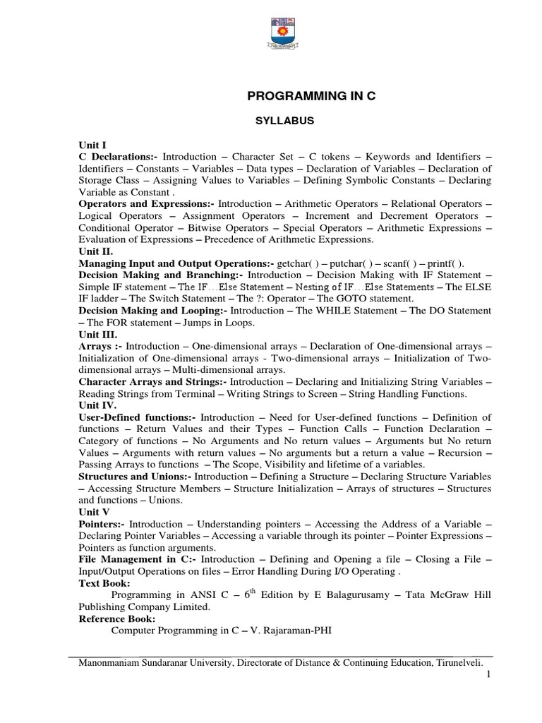 C Programming Complete | PDF