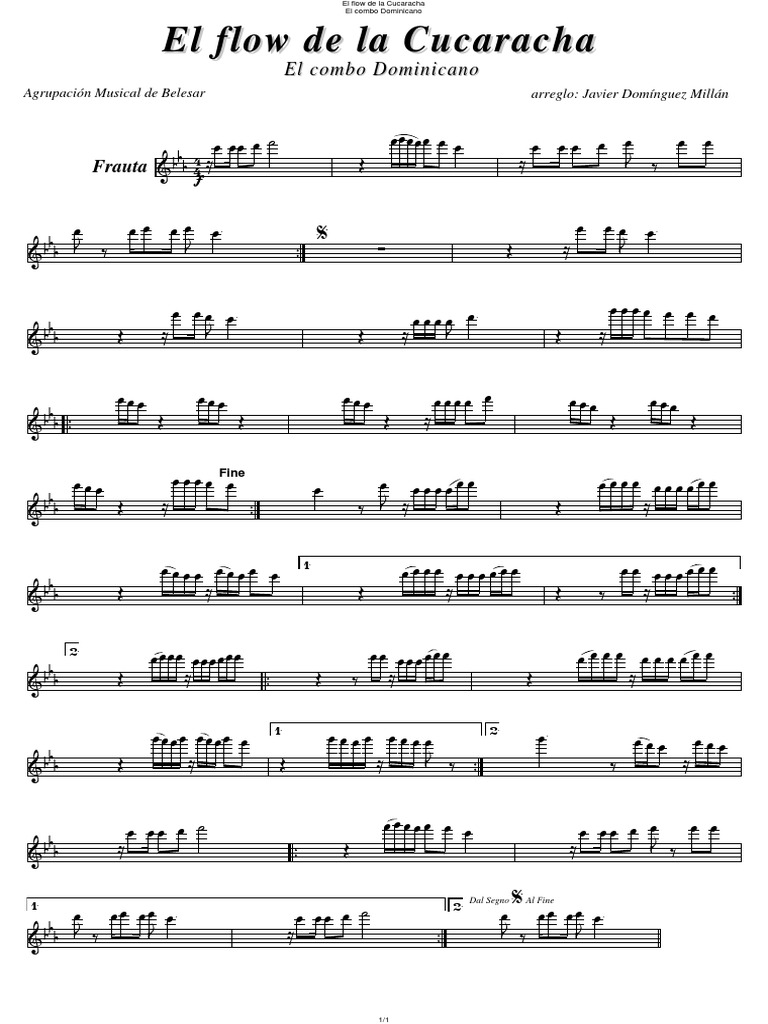 Frauta - El Flow de La Cucaracha | PDF
