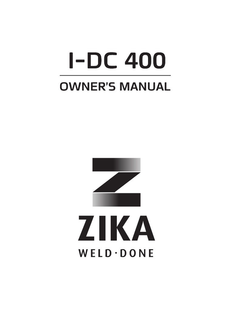 I DC400 - User Manual | PDF