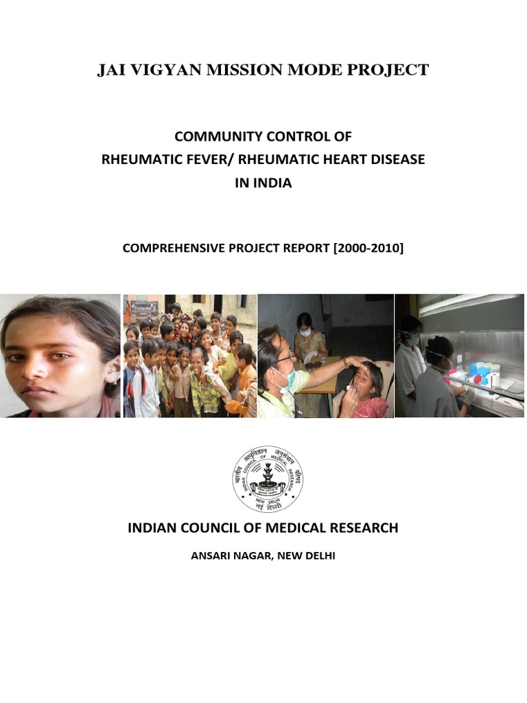 Jai Vigyan Mission Mode Project on Rheumatic Fever and Rheumatic Heart ...