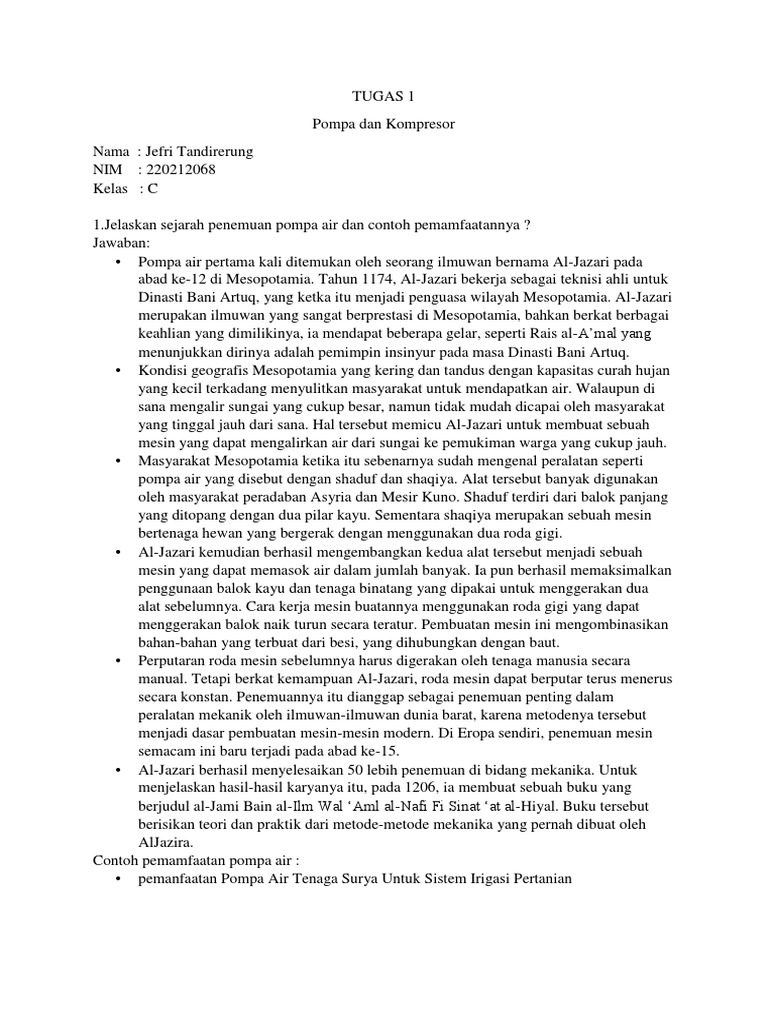 Tugas 1 Jefri Tandirerung | PDF