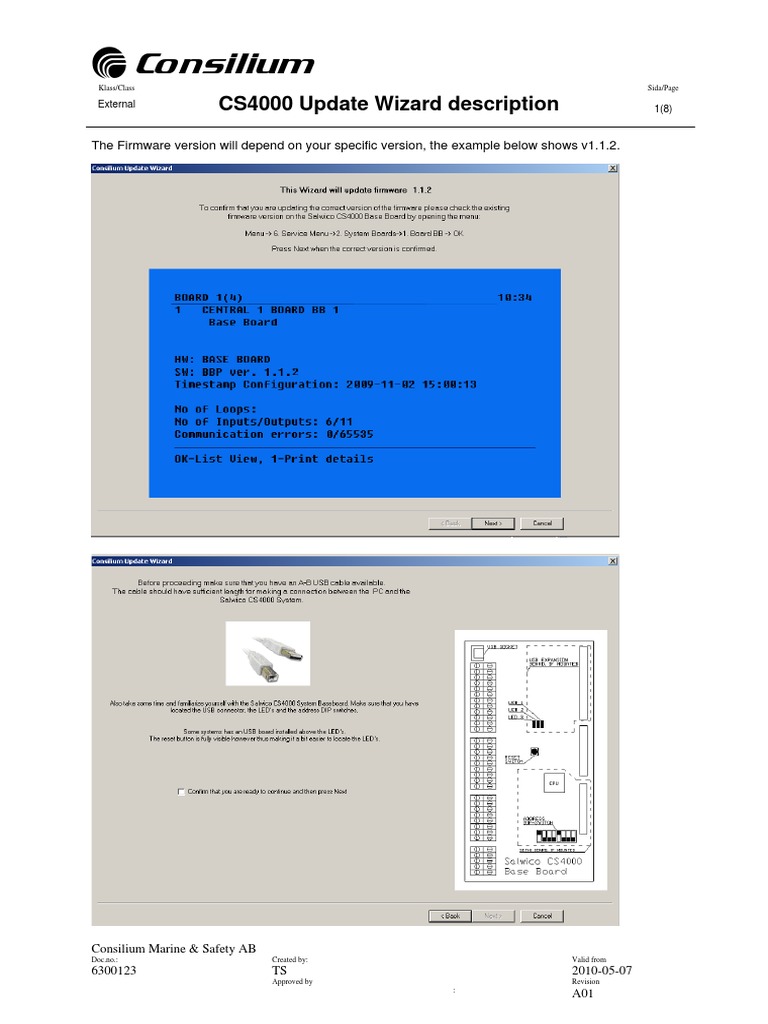 CS4000 Update Wizard Description | PDF | Computing | Software