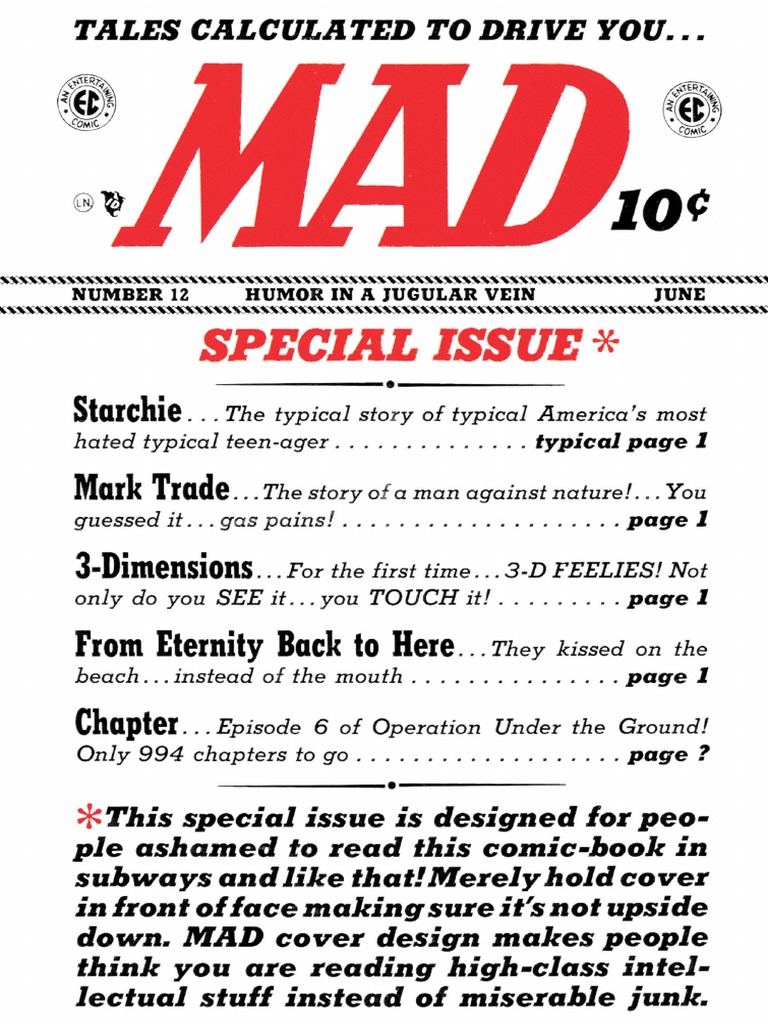 Mad 012 | PDF