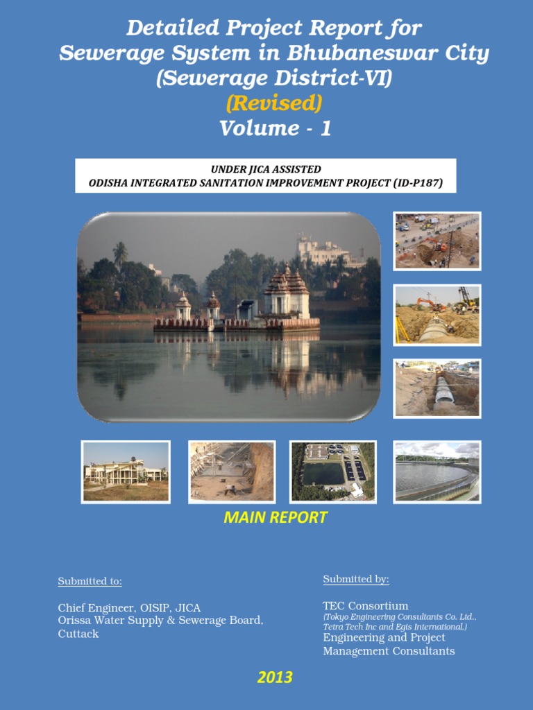 DPR-BBSR SWG | PDF | Sewage Treatment | Sewerage