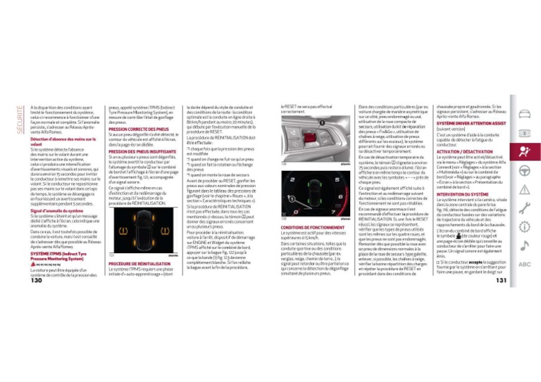Modop - Système iTPMS (Alfa Roméo Tonale) | PDF