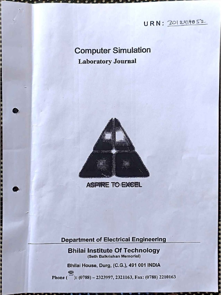 Simulation in MATLAB PDF File | PDF