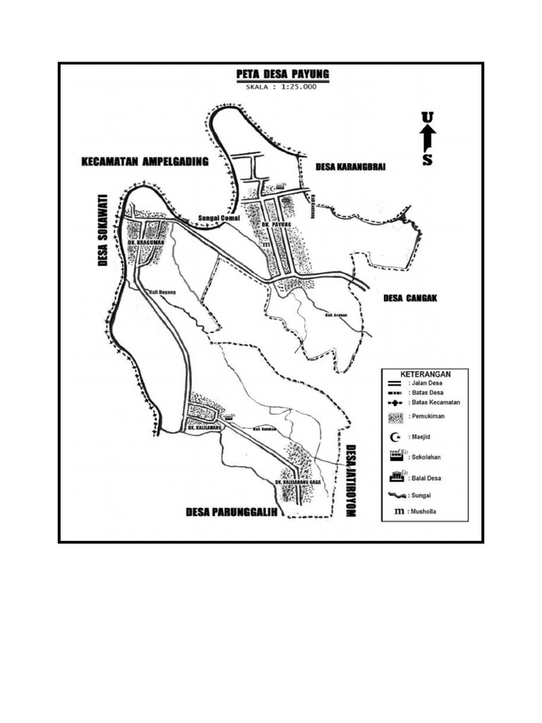 PETA DESA PAYUNG | PDF