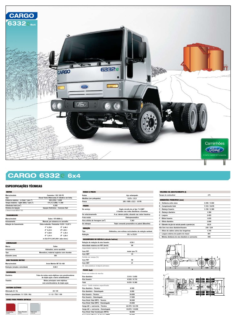 Ford Cargo 6332 e | PDF