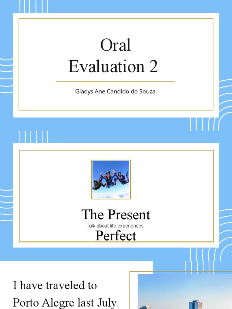 Oral Evaluation 2 | PDF