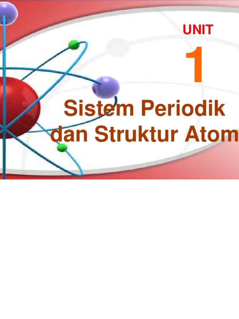 Struktur Atom Kelas 10 Semes 1 | PDF