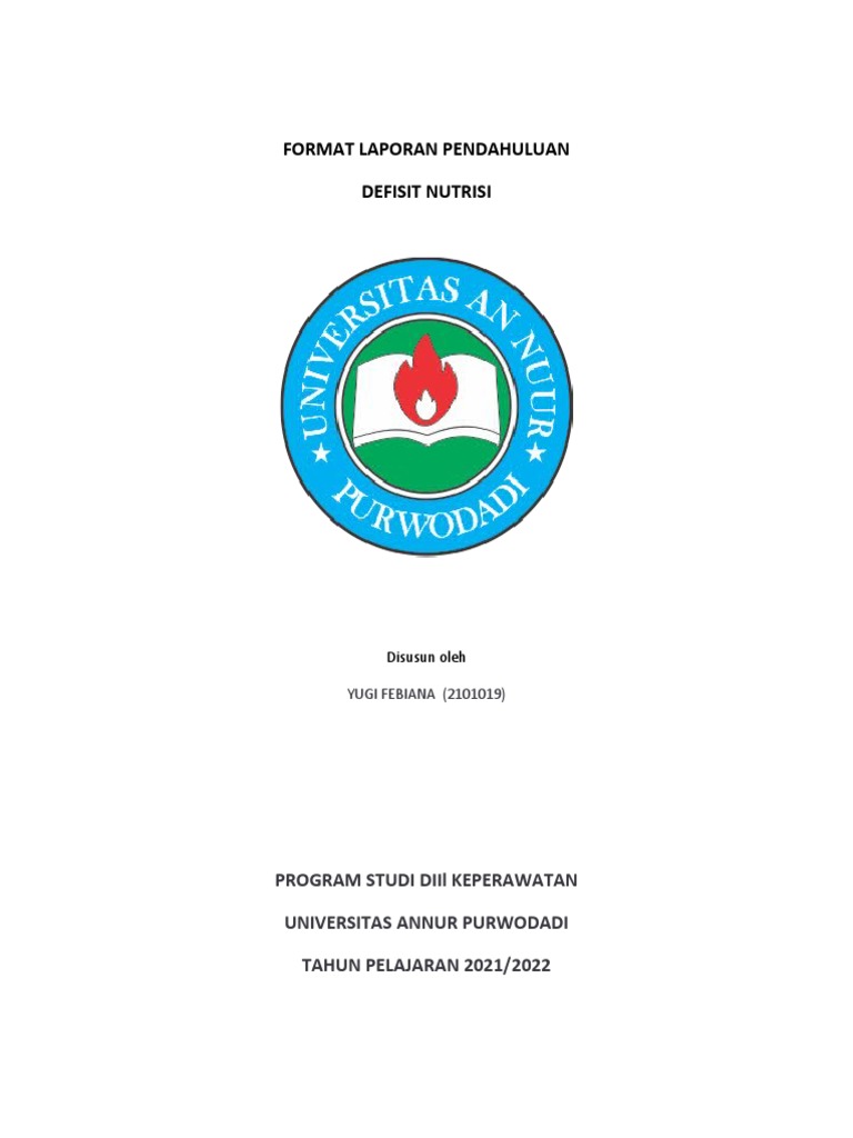 Defisit Nutrisi Evaluasi | PDF